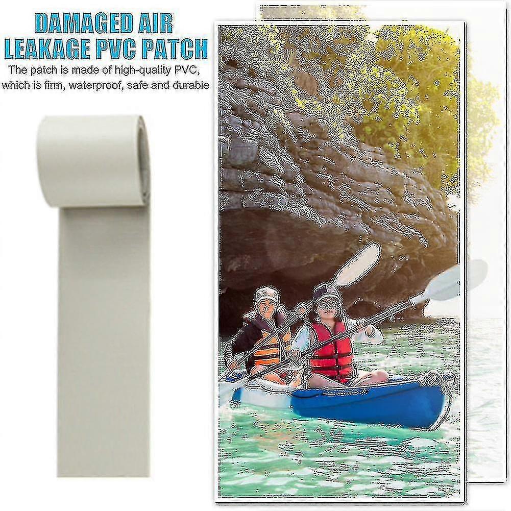 Heavy Duty Pvc Repair Patch For Inflatable Boats Kayak Rubber Dinghy ...