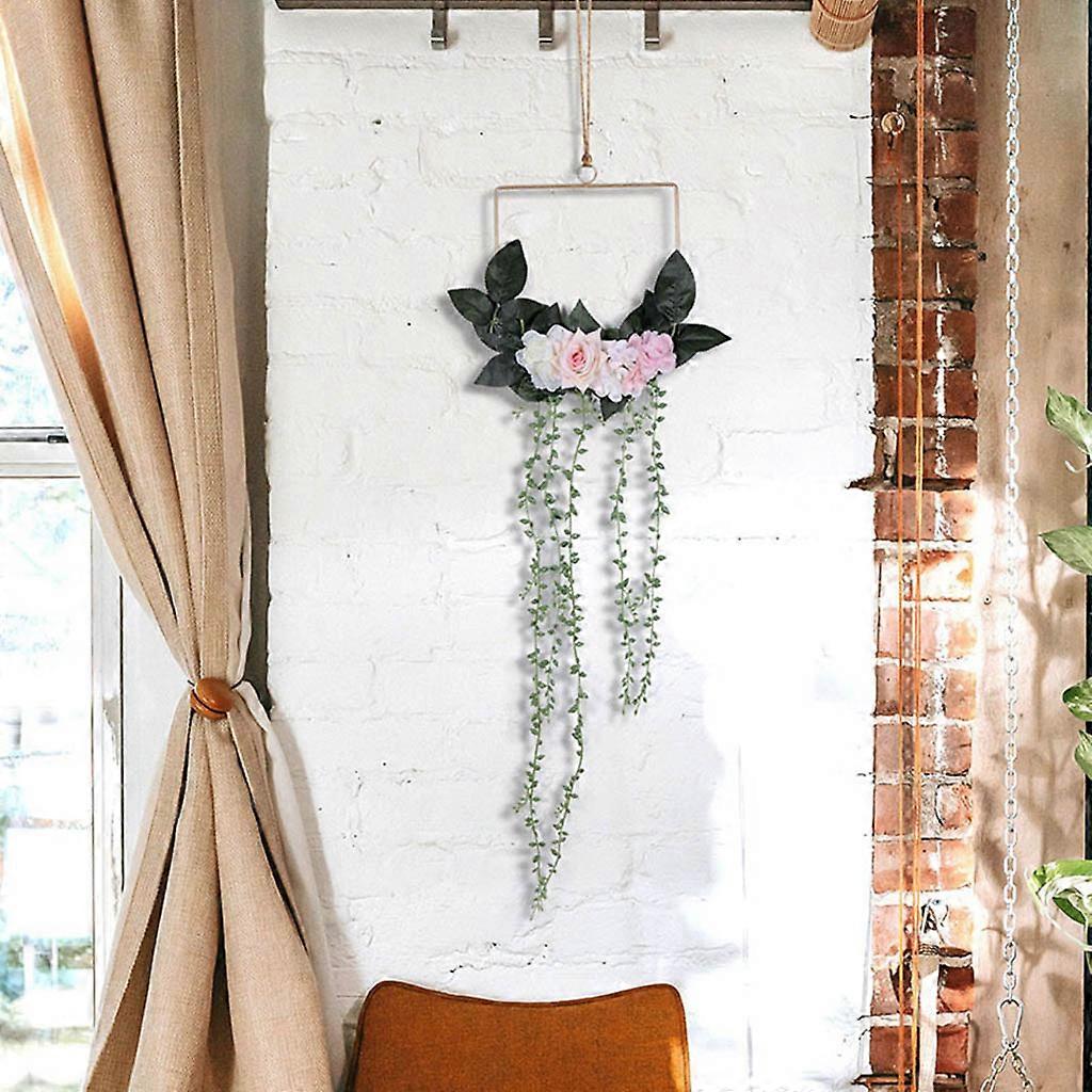 Artificial Green Radish Vine Vivid Simulation Flowers Wall Hanging ...