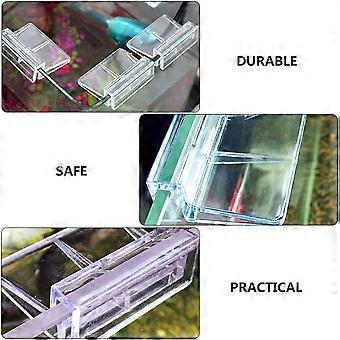 10 Pcs10mm Shelving Brackets Fish Tank Cover Frame Aquarium Lid Clips ...