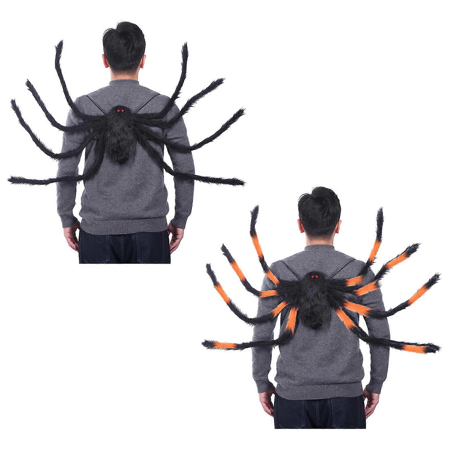 Realistic Spider Backpack For Halloween Costume Party, Adjustable Legs ...
