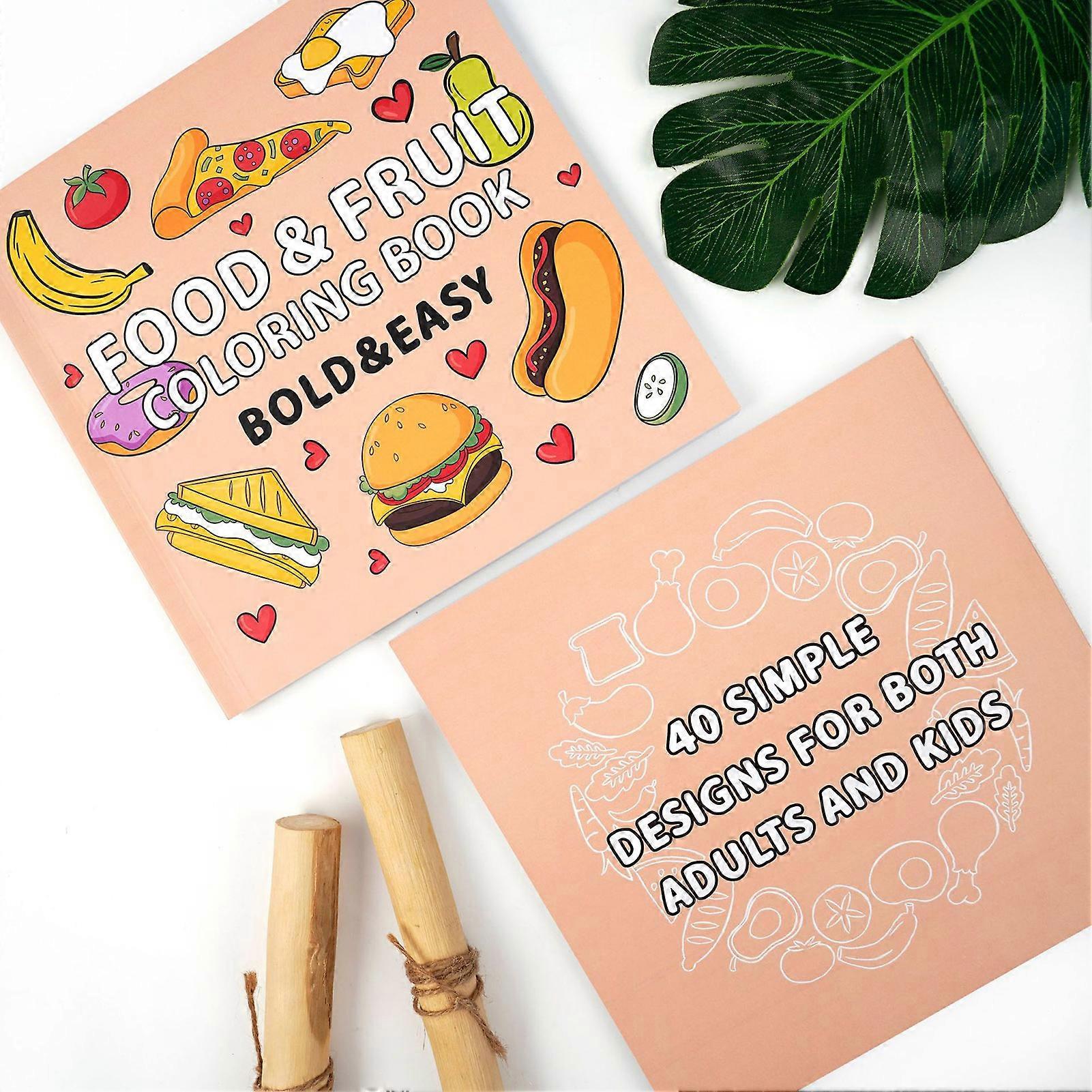 Adults Teens Coloring Book Single-Sided Pages Weird Design High ...