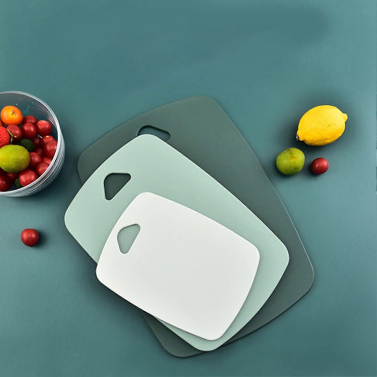 3pcs Cutting Board Set Safe PP Easy Grip Handles Multifunction Kitchen ...