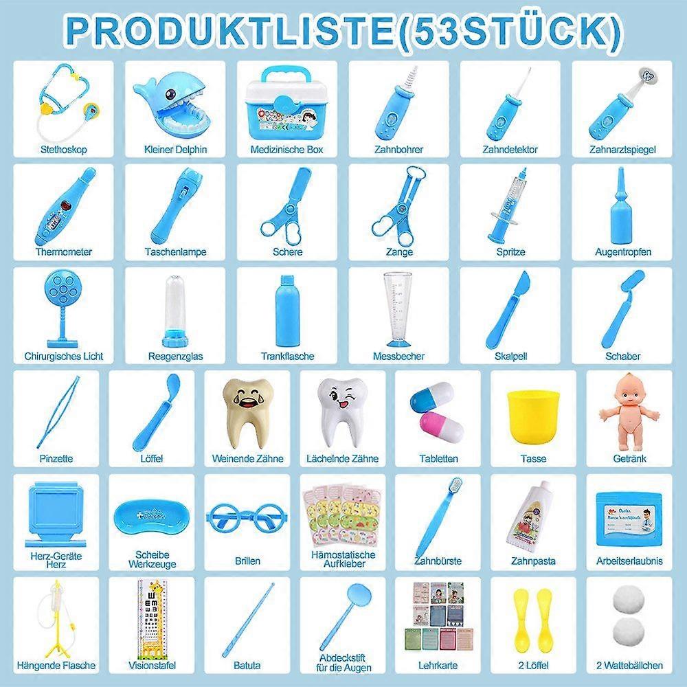 Toy doctor's case Toy doctor's case simulation toy set for kids play ...