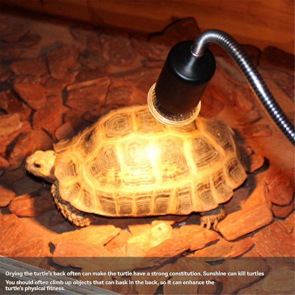 5PCS UVA+UVB Reptile Heating Light Bulb Snake Turtle Pet Full Spect Basking UV Light Bulbs ...