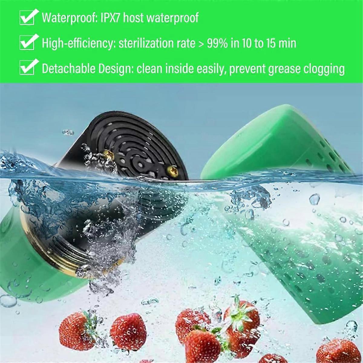 Fruit Vegetable Washing Machine,Rechargeable Cleaning Machine for ...