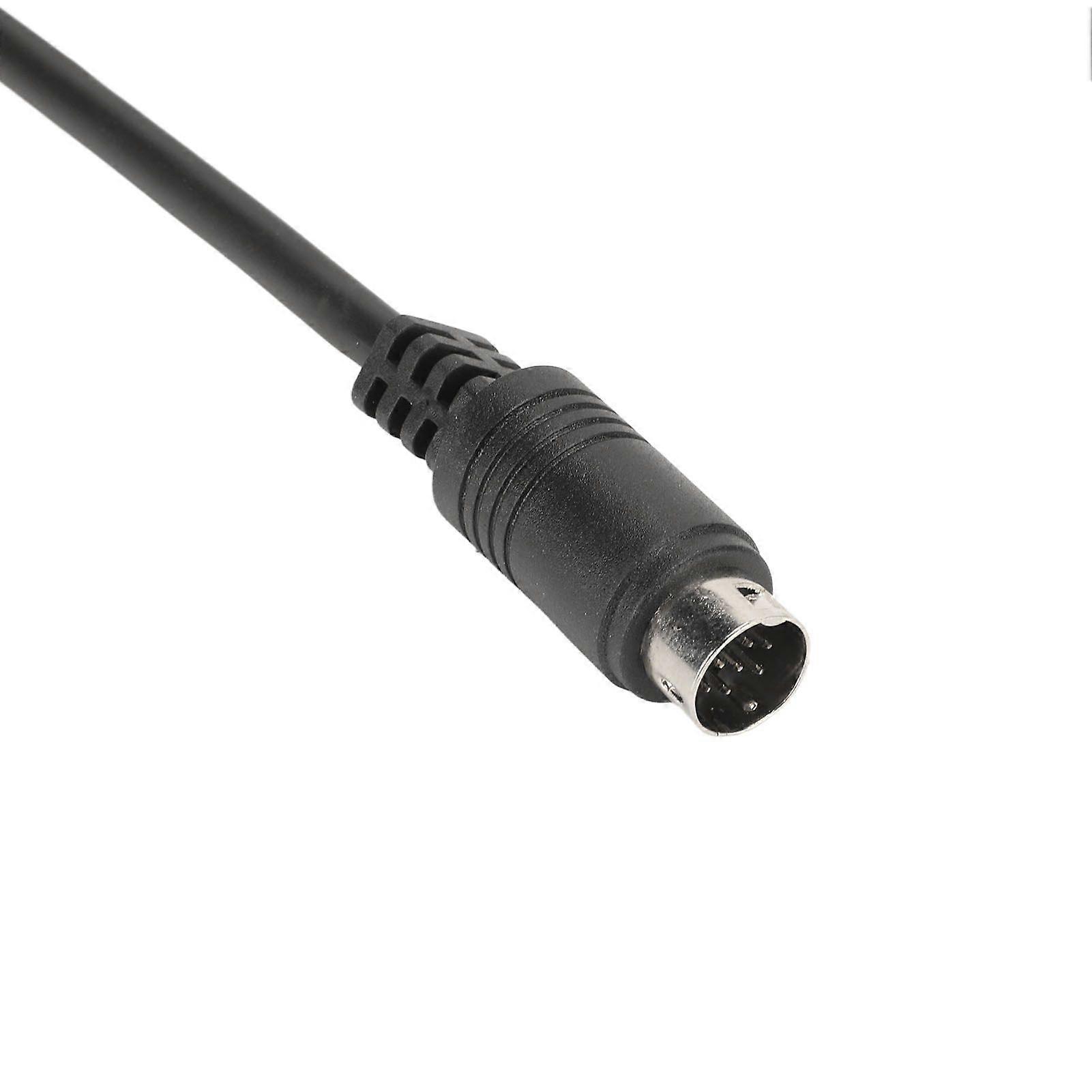9 Pin Male to 9 Pin Male Sound Input Cable Professional Mini Din 9PIN ...