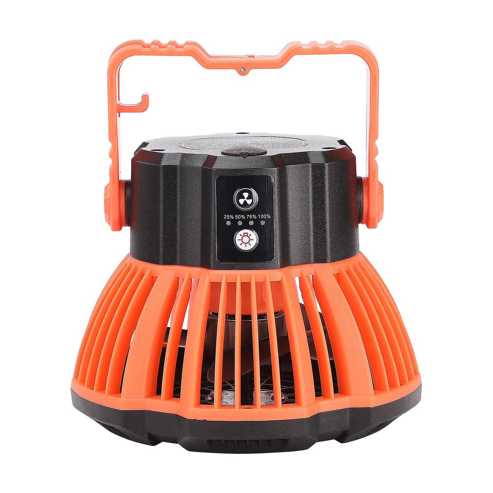Justerbar campingfiskefläkt med fjärrkontroll utomhus lätt USB ...
