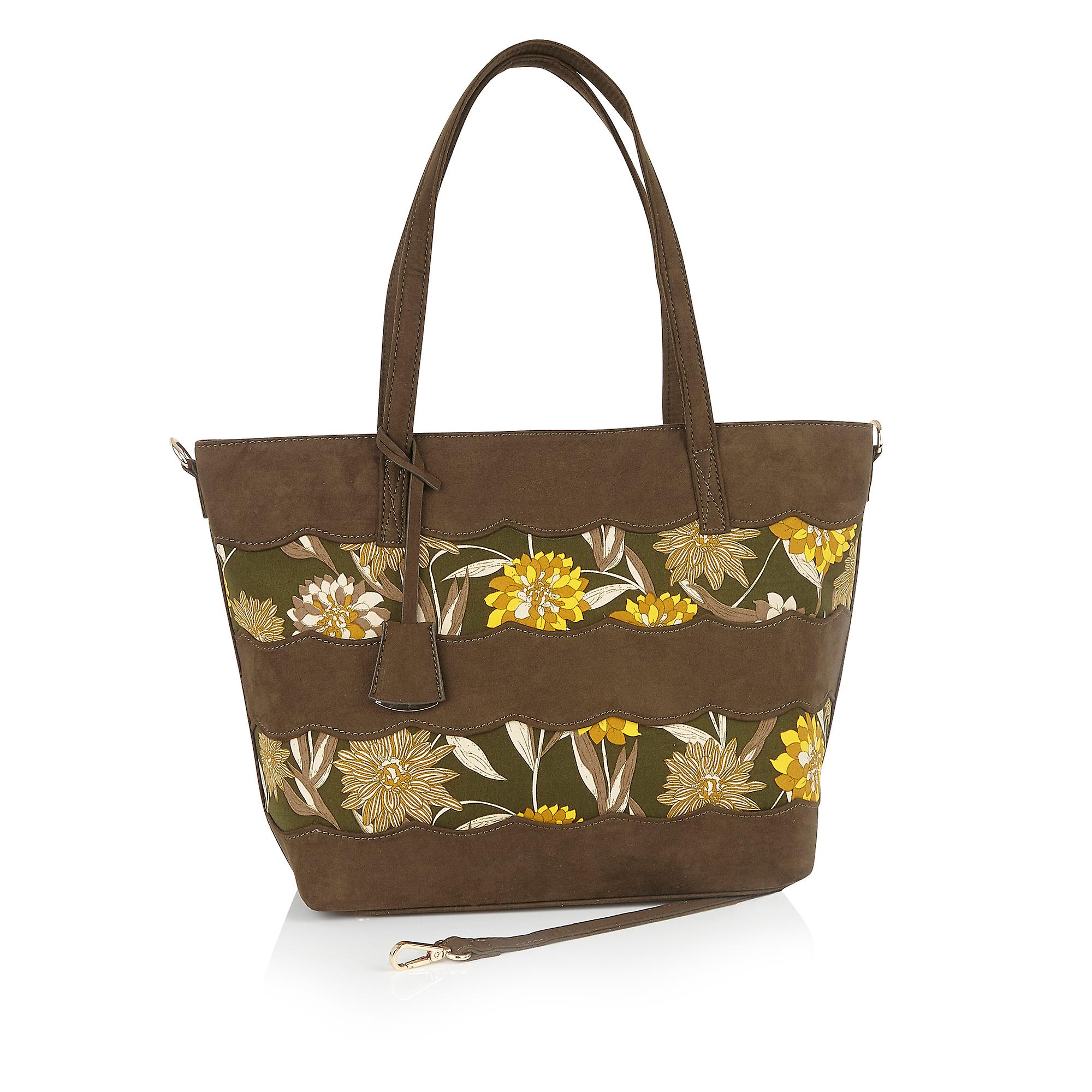 Ruby Shoo Women's Olive Xanthe Peeptoe Chunky Sandal & Matching Mijas ...