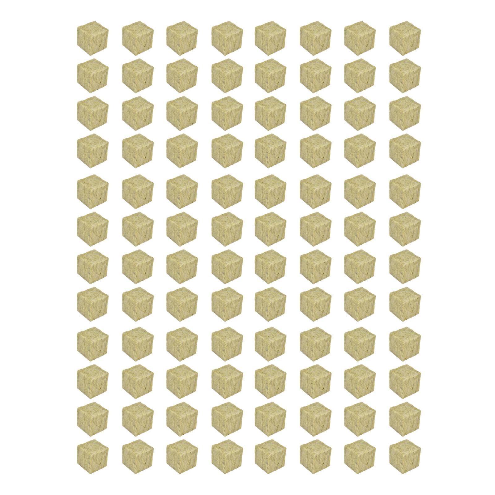 Touch Stonewool Grow Block 96PCS Plant Seedling Block Stonewool Grow ...