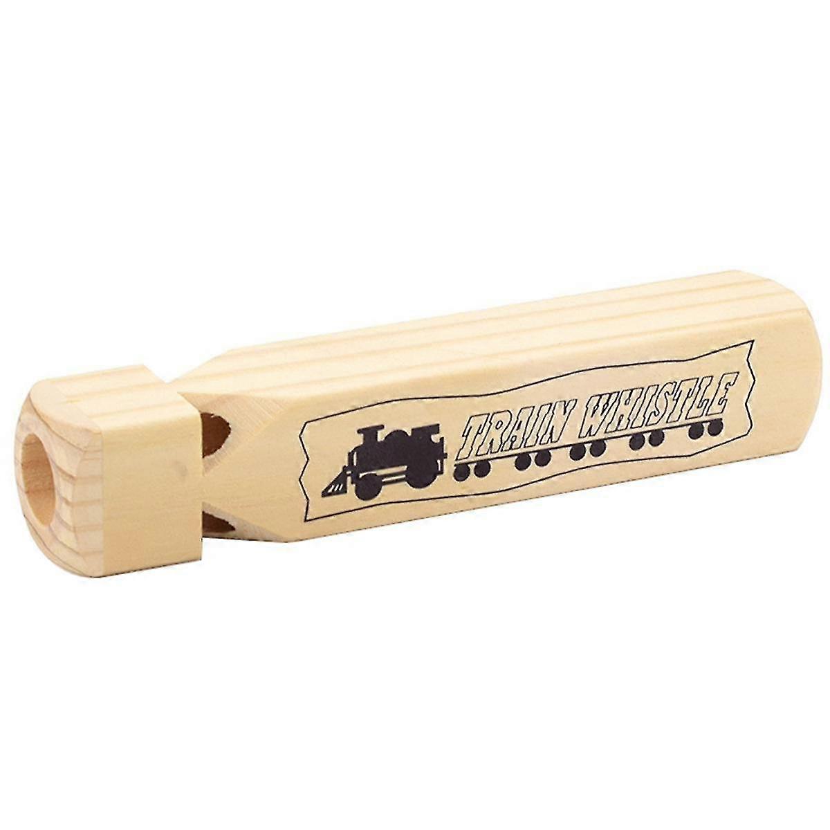 Solid Wood Train Whistle 4 Tone, Role Play Lover Wooden Whistle for ...