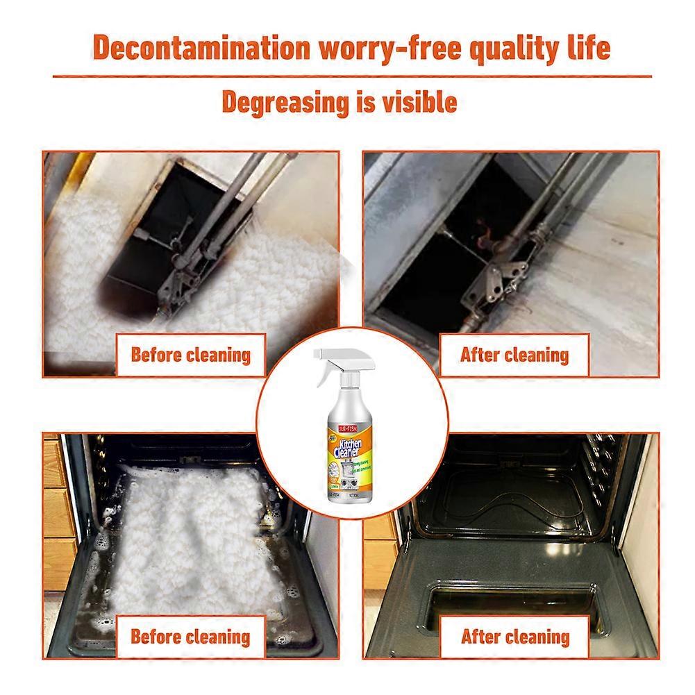 1-3pcs Foam Cleaner Kitchen Grease Cleaner Stain Remover Magic ...