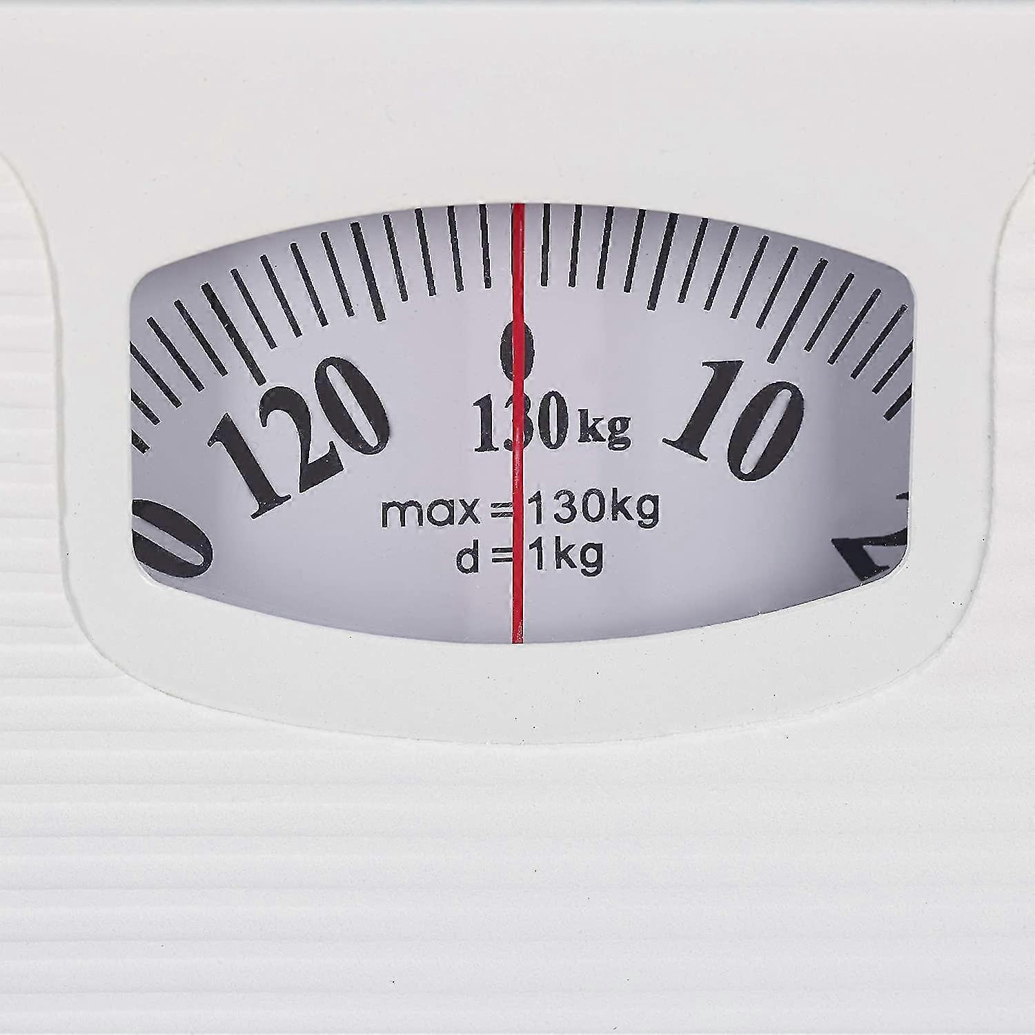 White Bathroom Scales,body Scales,for People Up To 130 Kg,26.5x24 Cm ...