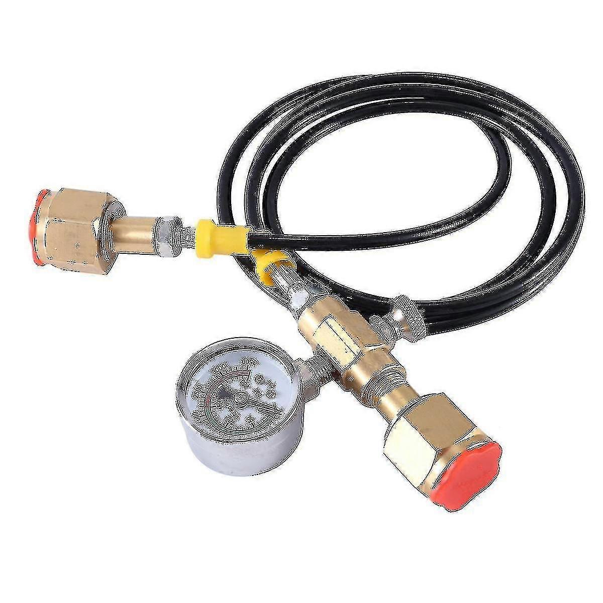 Argon Co2 Refilling Station Charging Adapter To Small Welding Tanks,w ...