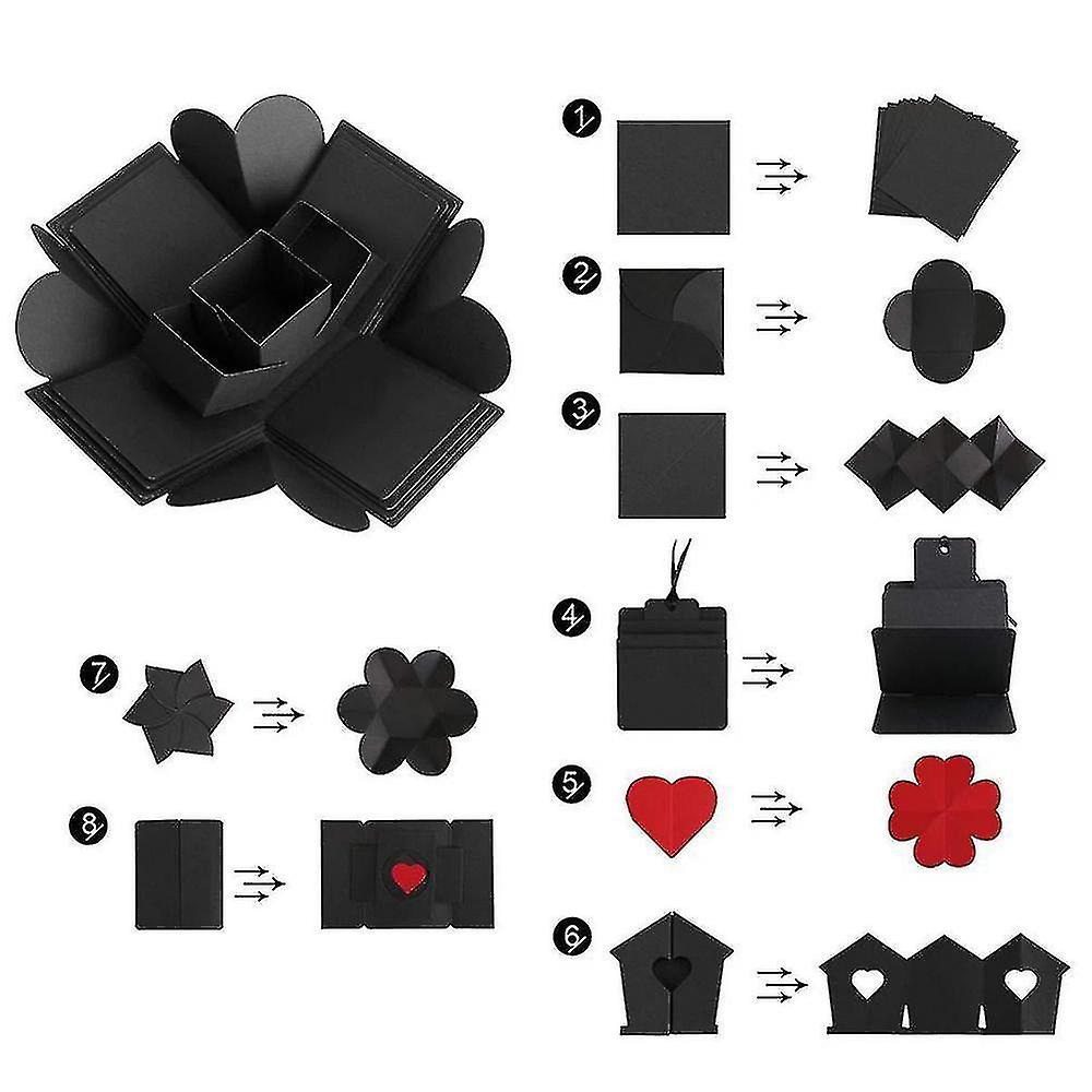 Gift boxes tins homemiyn amazing explosion box set luxury diy photo ...