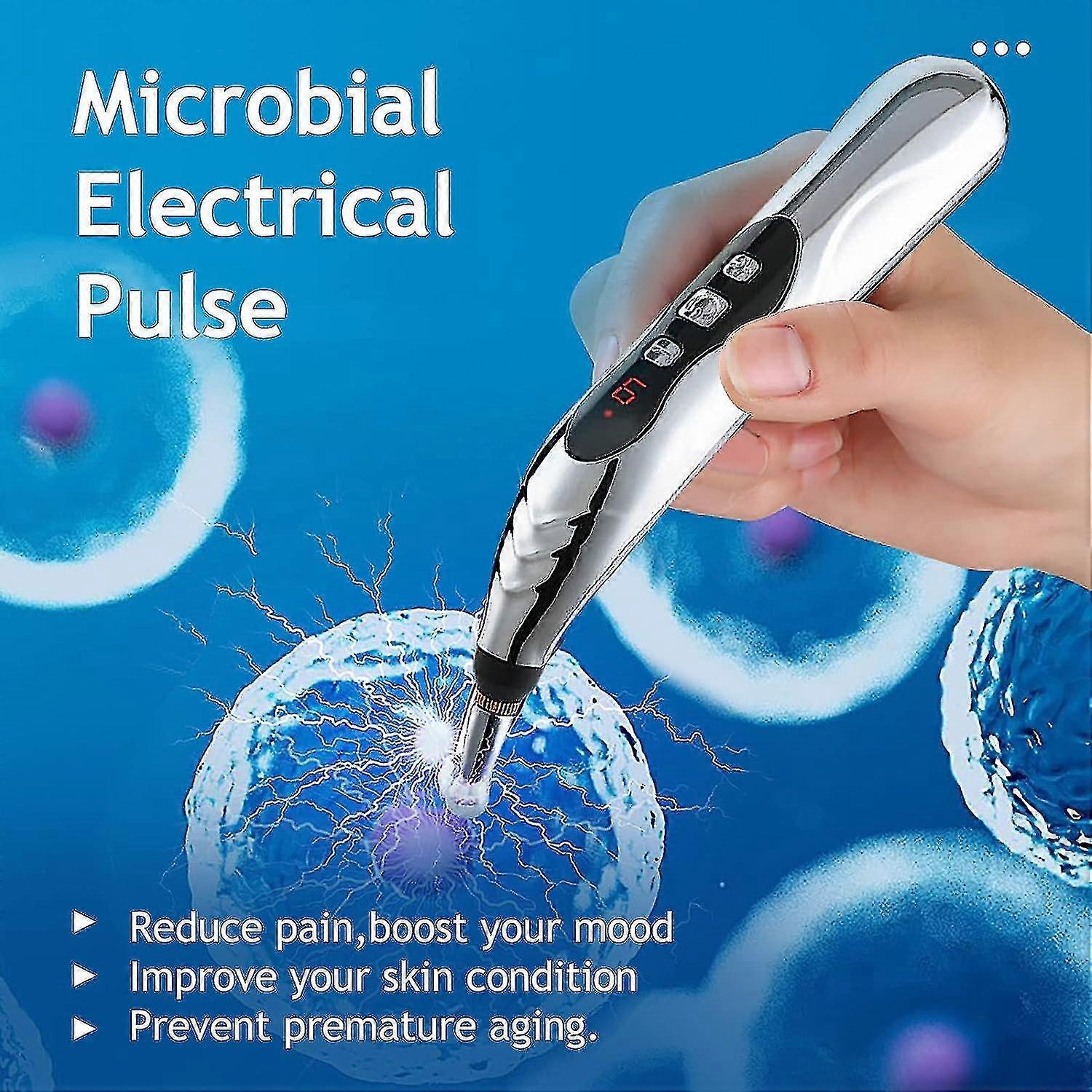 Acupuncture Pen, Electronic Pain Relief Therapy, Meridian Energy Pulse ...
