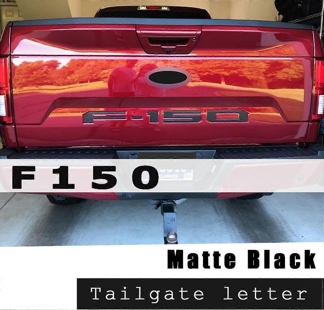 Tailgate Insert Letters Rear Emblems, Plastic Inserts with 3M Adhesive ...