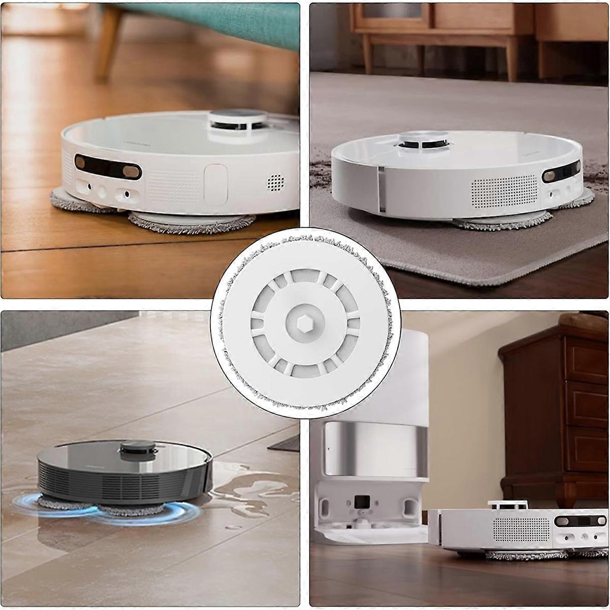 Mop Cloths with Mop Plates for Dreame L10 Ultra / L10S Pro / L10S Ultra ...