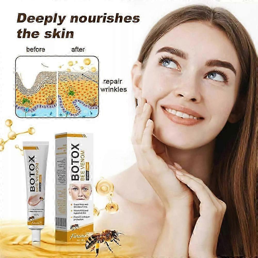 Furzero bee venom anti-wrinkle cream, Furzero bee venom wrinkle removal ...