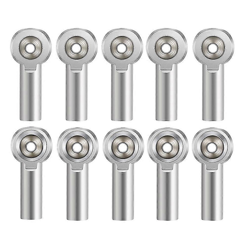 10Pcs M4 Metal Tie Push Link Rod End Joint Ball Head Holderfor 1/10 RC Truck Buggy Crawler Car ...