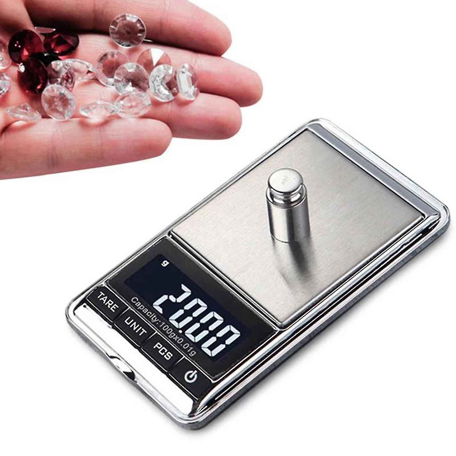 Gold Silver Tester Set Diamond Precious Metal Testing Kit Digital Gram ...