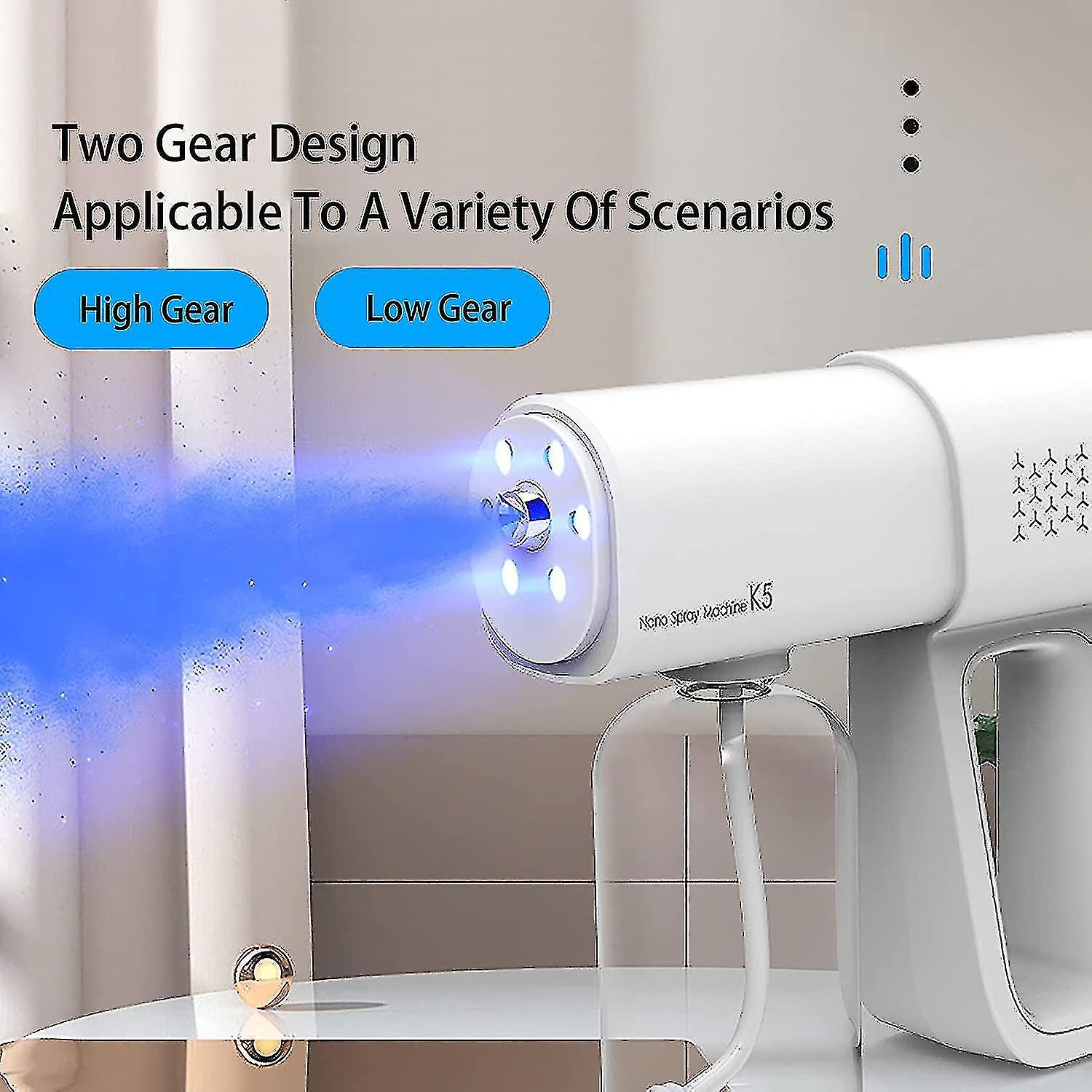 K5 Nano Spray Gun Sanitizer Sprayers Usb Rechargeable Handheld Steam ...