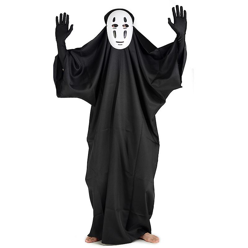 No Face Man Costume Spirited Away Cosplay Costumes Mask Anime Miyazaki ...