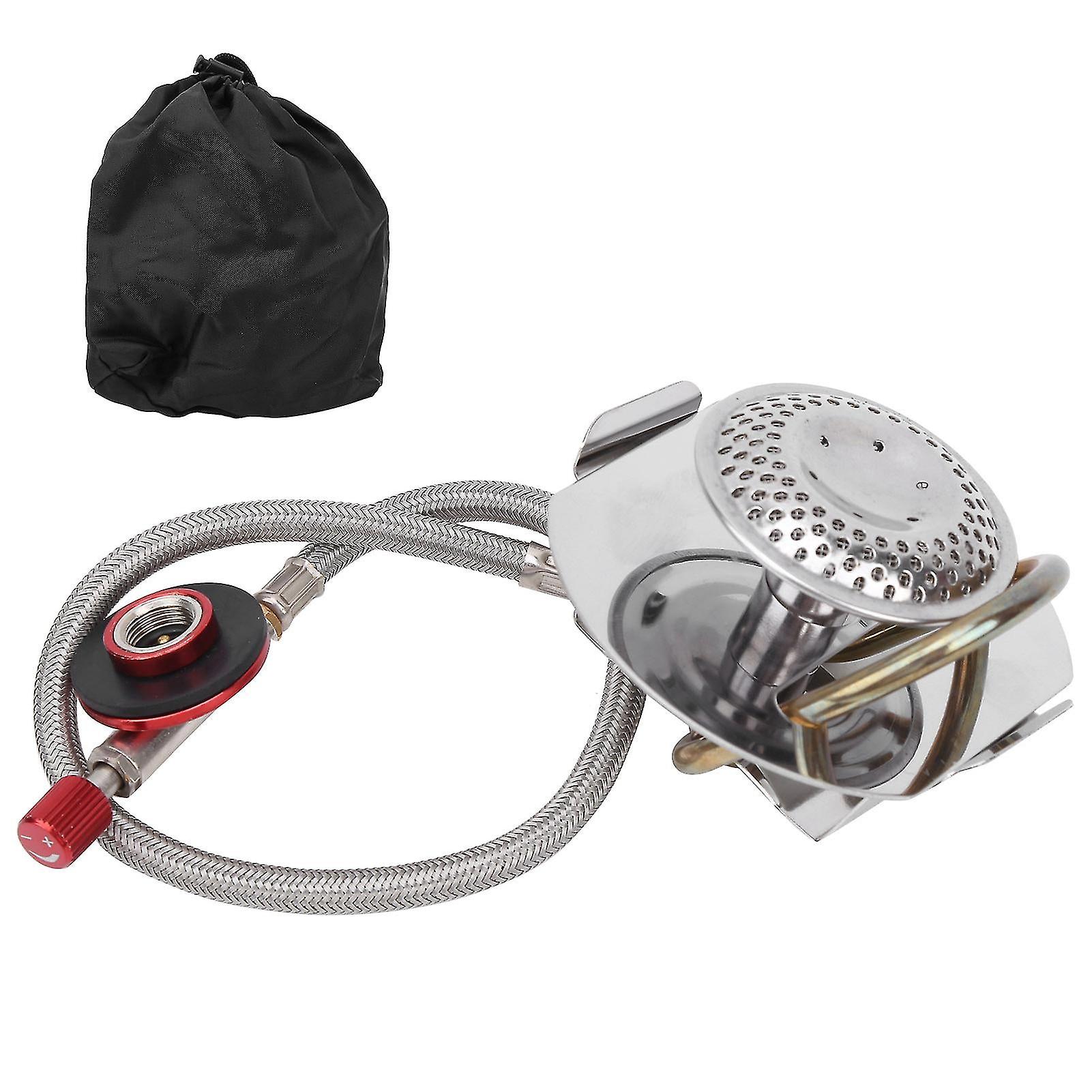 Outdoor mini camping stove furnace portable gas furnace hot pot cooker ...