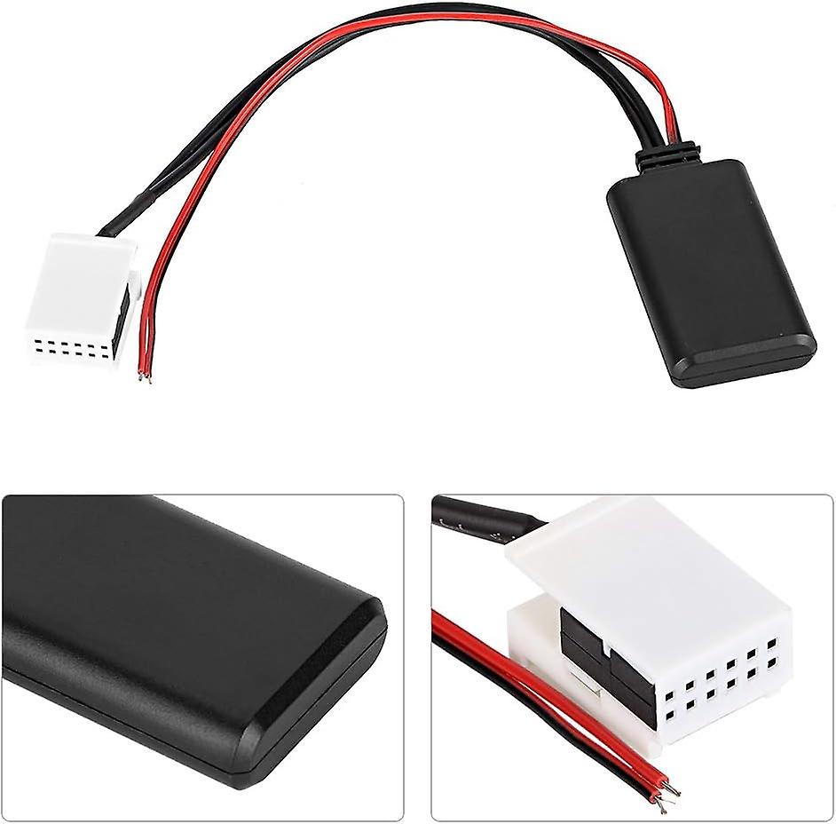 Car Bluetooth Aux Module, 12v 12-pin Car Vehicle Bluetooth Audio ...