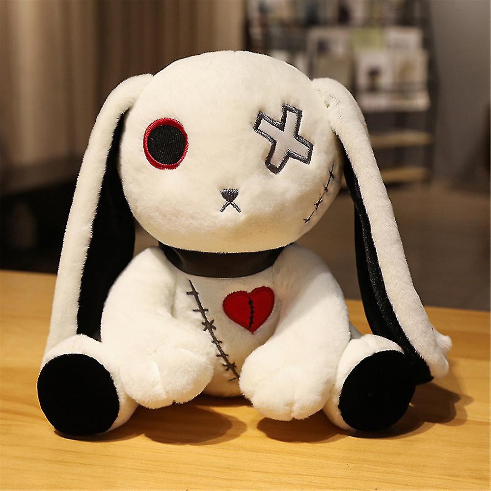 Crazy Rabbit Plush, Halloween Dreadful Bunny Stuffed Animal, 10 Inch ...