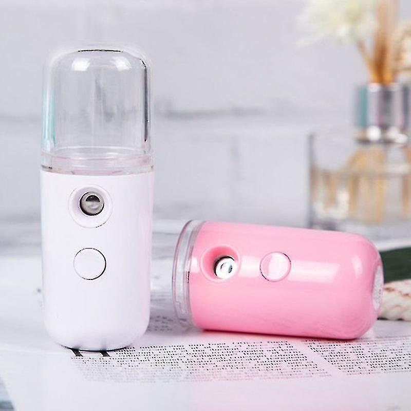 Portable Facial Mist Sprayer Facial Steamer Usb Rechargeable Humidifier ...
