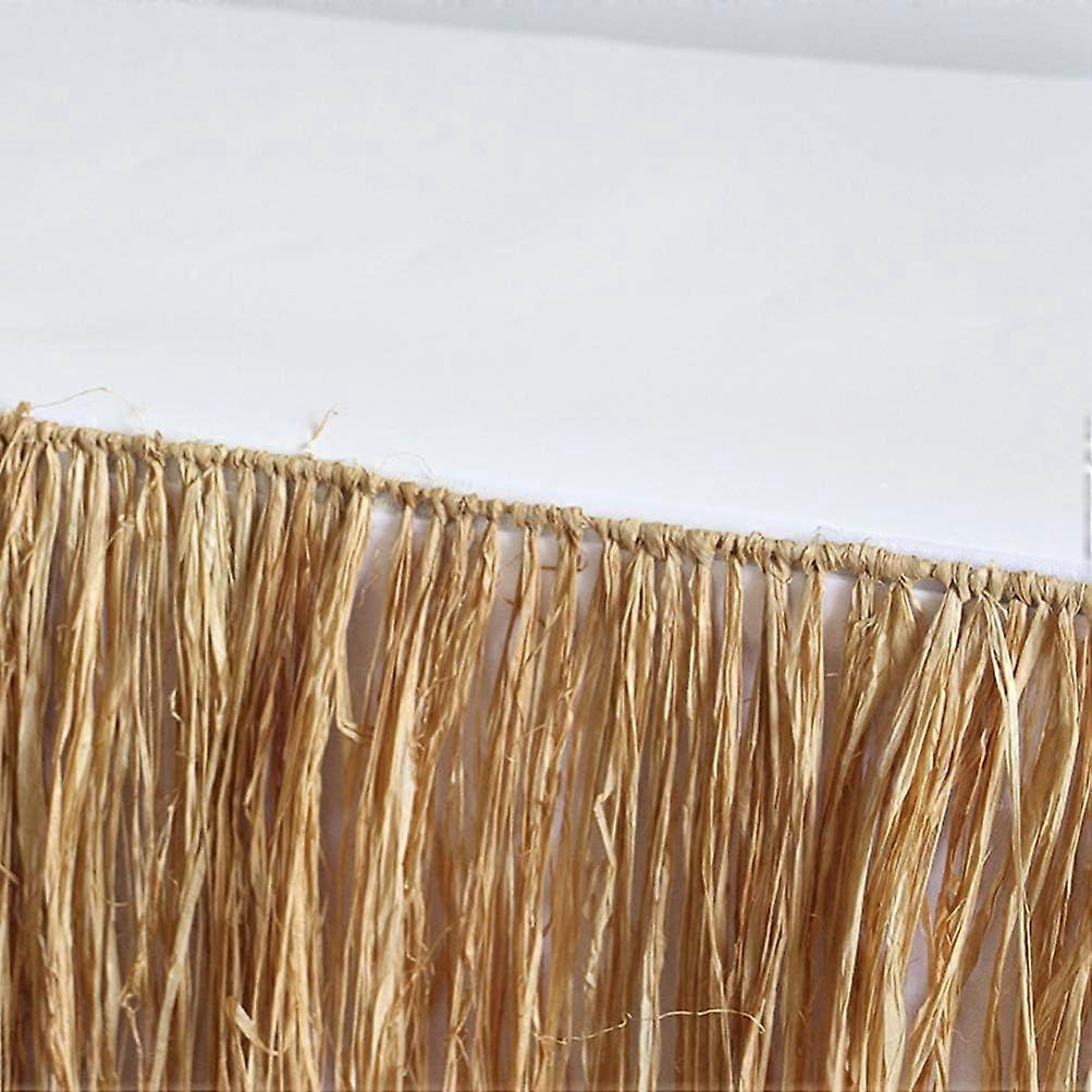 Grass skirt Table decorations Hawaiian backdrop for adults Tropical ...