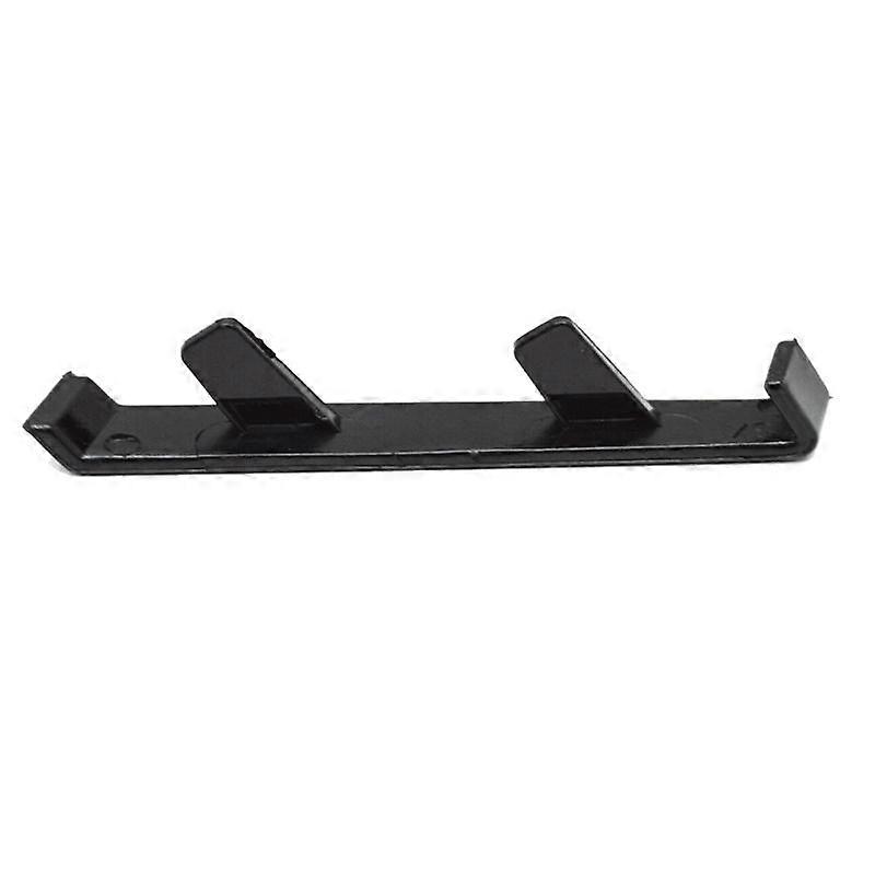 Front Bumper Left Right Plate Bracket Glossy Black Trim Holder for ...