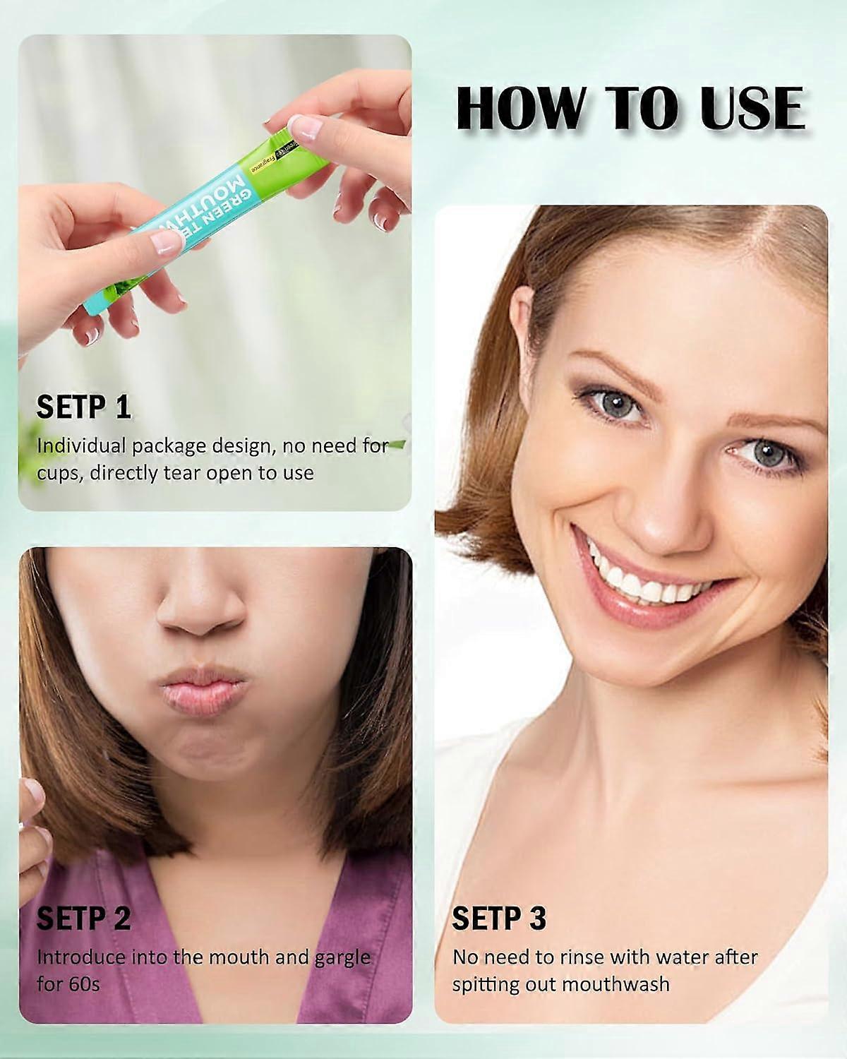 Mini Mouthwash Travel Size Portable Set, 20 Packs Individual Small ...