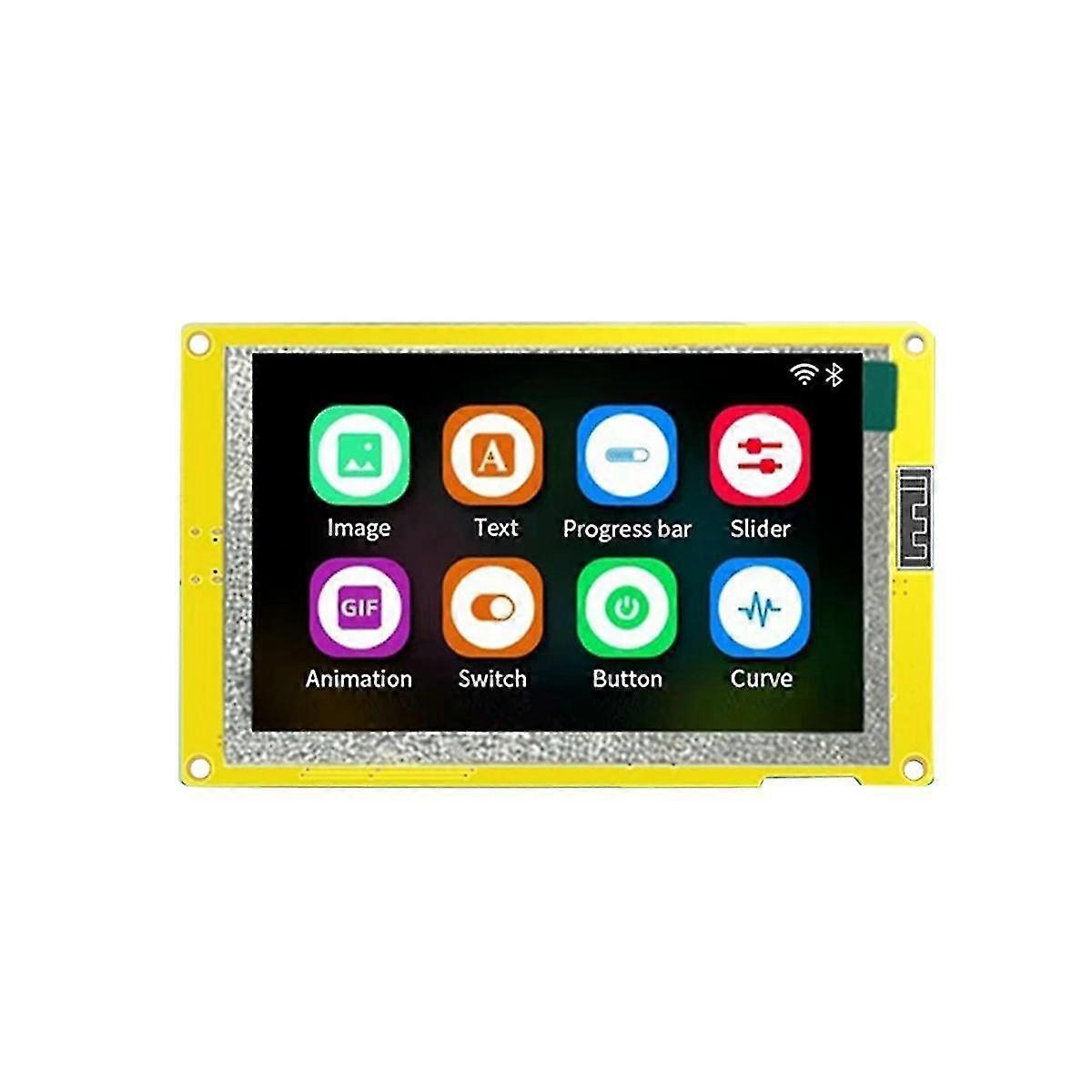 Esp32-s3 5-inch Ips 800x480 Rgb Lcd Tft Display Module Hmi 8m Psram 16m ...