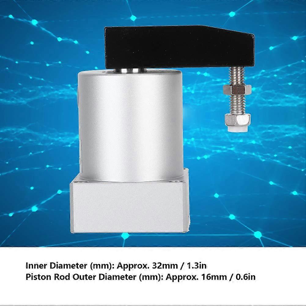 Cylinder Pneumatic Rotation Angle of 90 Degrees, 32mm Bore, Swing ...