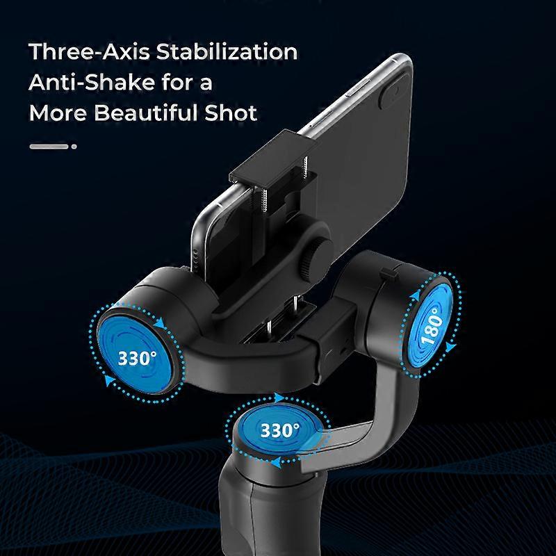 3 Axis Gimbal Handheld Stabilizer F6 Smartphone Action Camera Holder ...