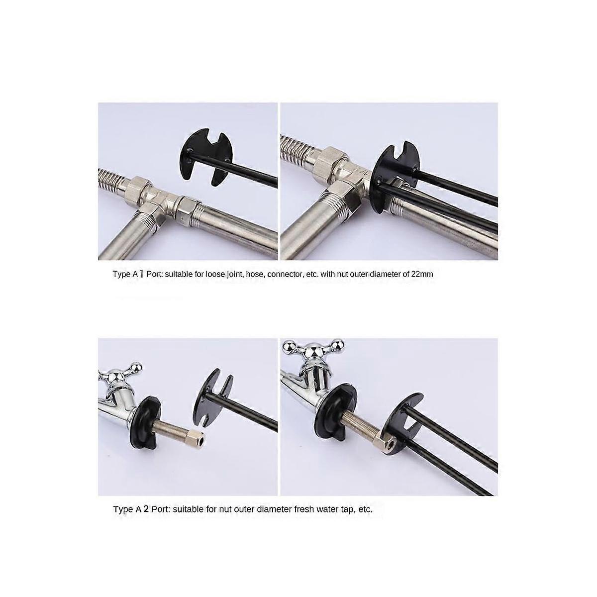 Kitchen Repair Plumbing Tool Sink Faucet Key Plumbing Pipe Four-Claw ...
