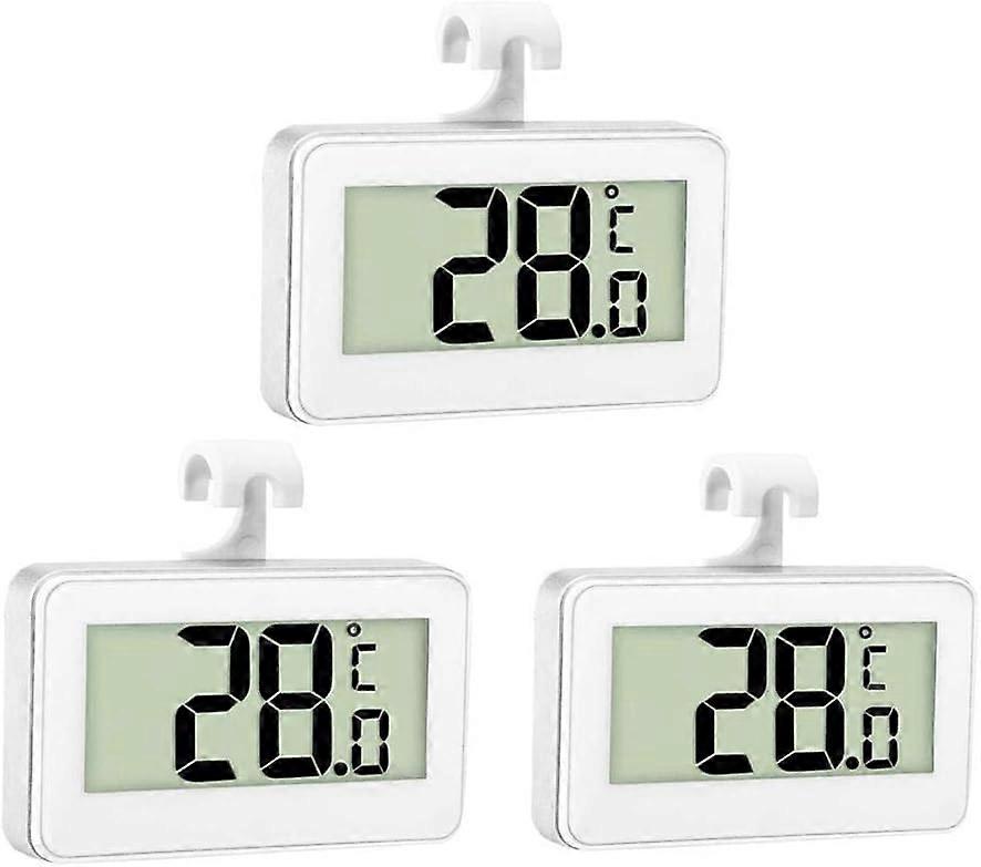 3X teploměr do lednice Digitální teploměr Teploměr do mrazáku ...