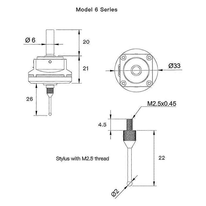 CNC 3D Touch Probe This is the Stainless Steel Probe Tip for V6 3D ...