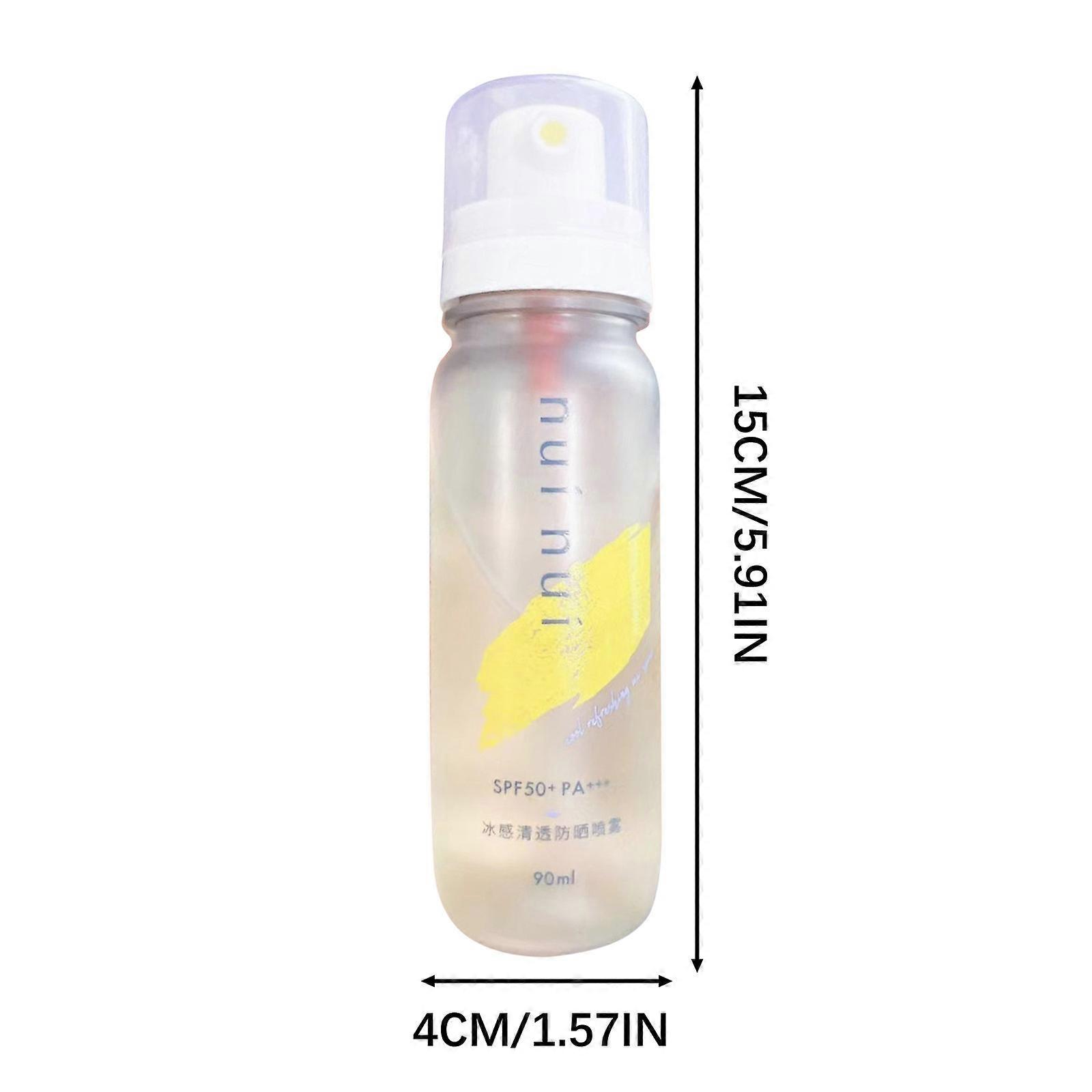 Sunscreen Spray,and Sweat Proof, Refreshing Spray That Can Pass The ...