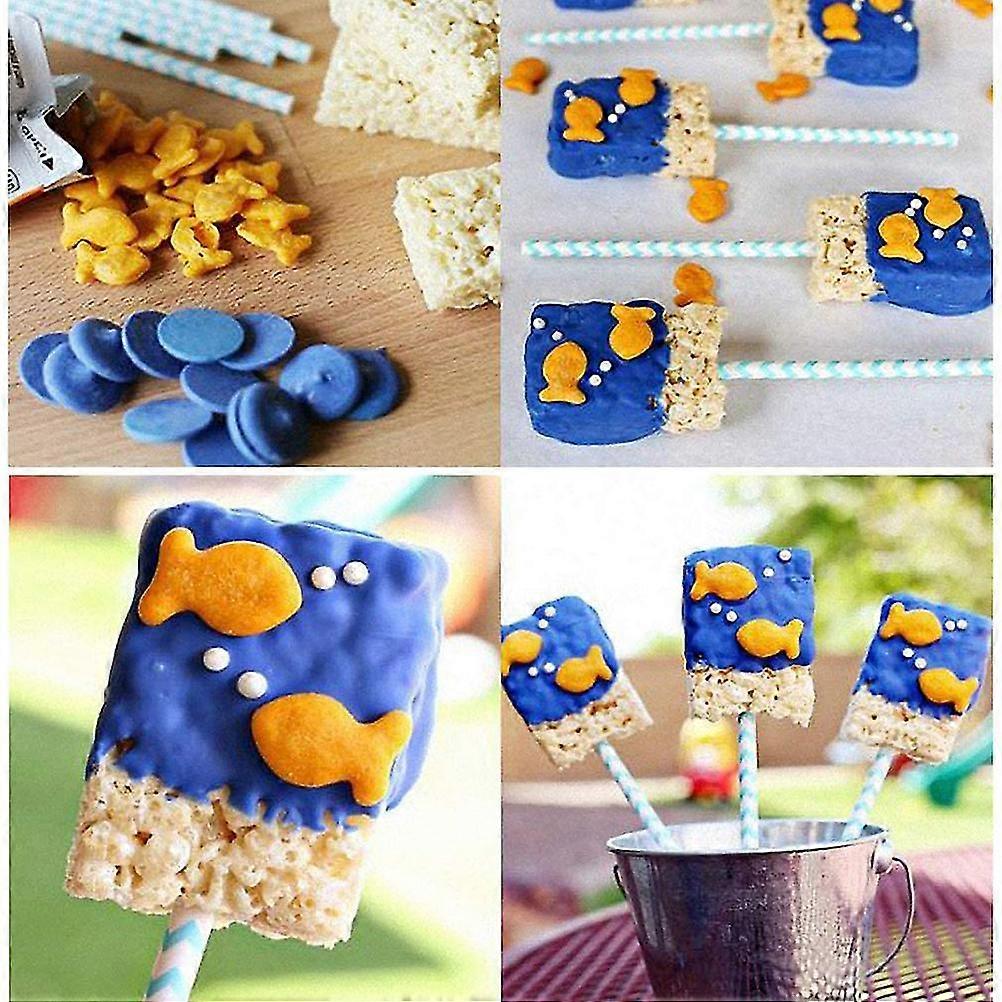 6pcs/set Stainless Steel Fish Biscuit Cutters Fish Shape Cutters ...