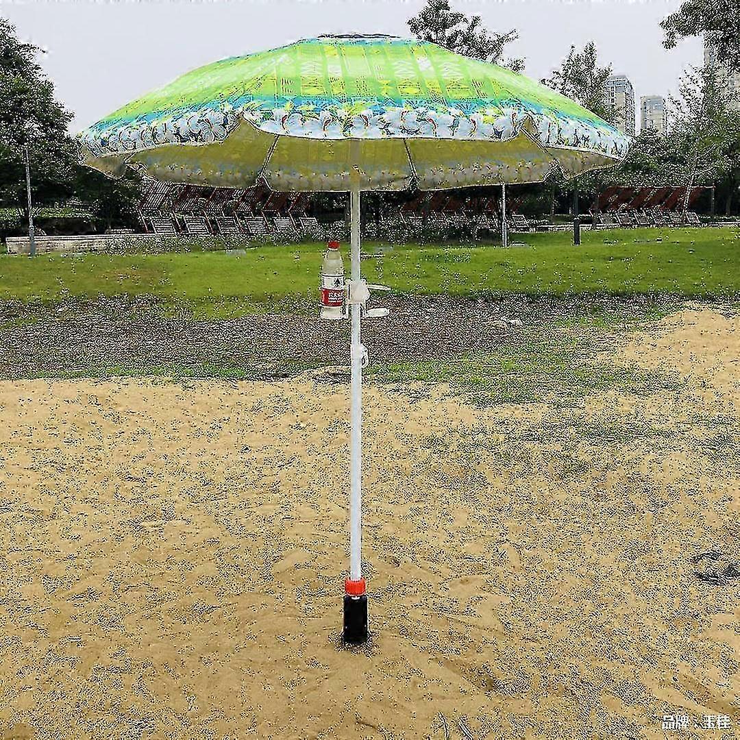 Beach Umbrella Sand Anchor Adjustable Parasol Safe Screw Nail Spiral ...