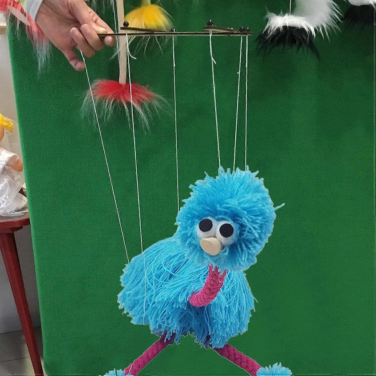 Marionette Ostrich | Ostrich String Puppet | Kids Doll Toy With ...