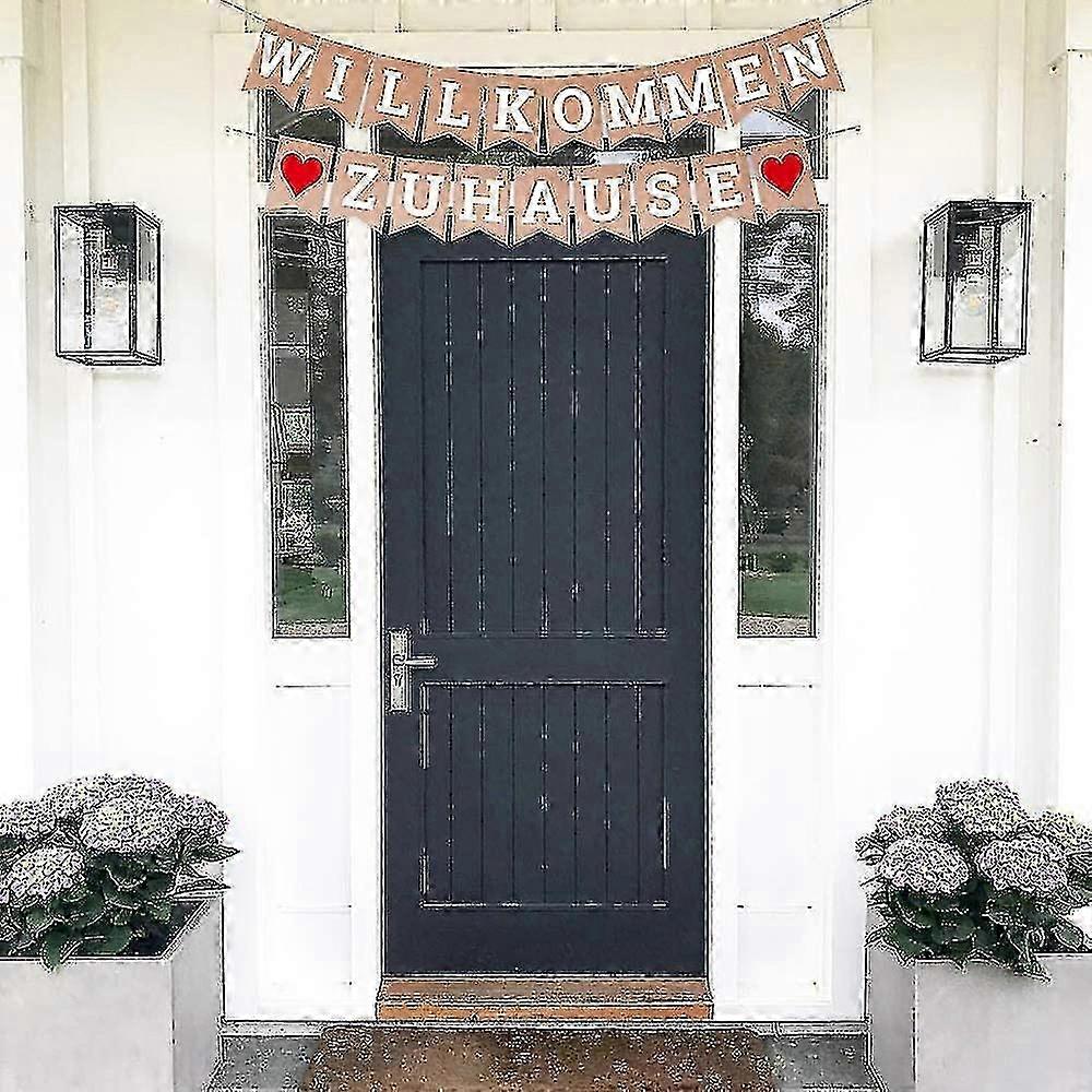 Welcome Home Banner, Welcome Garland Fr Decoration Family Party Welcome ...