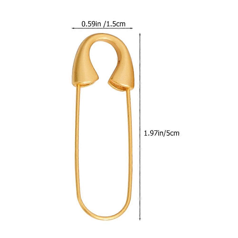 5Pcs Metal Brooches Pin DIY Metal Pins Clothes Pin Metal Brooch Pin for ...