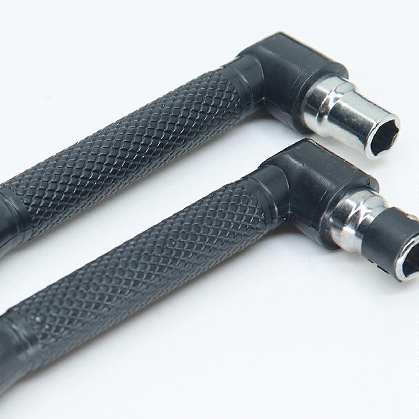 Mini L Shaped Torques Wrench Double Head Screwdriver Mini Socket Spanner 1/4inch 6.35mm Bit ...