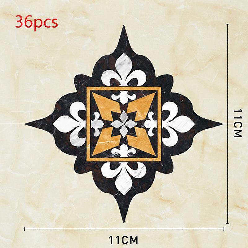 1 Set Tile Decorative Sticker Floor Self Adhesion Waterproof Diagonal ...