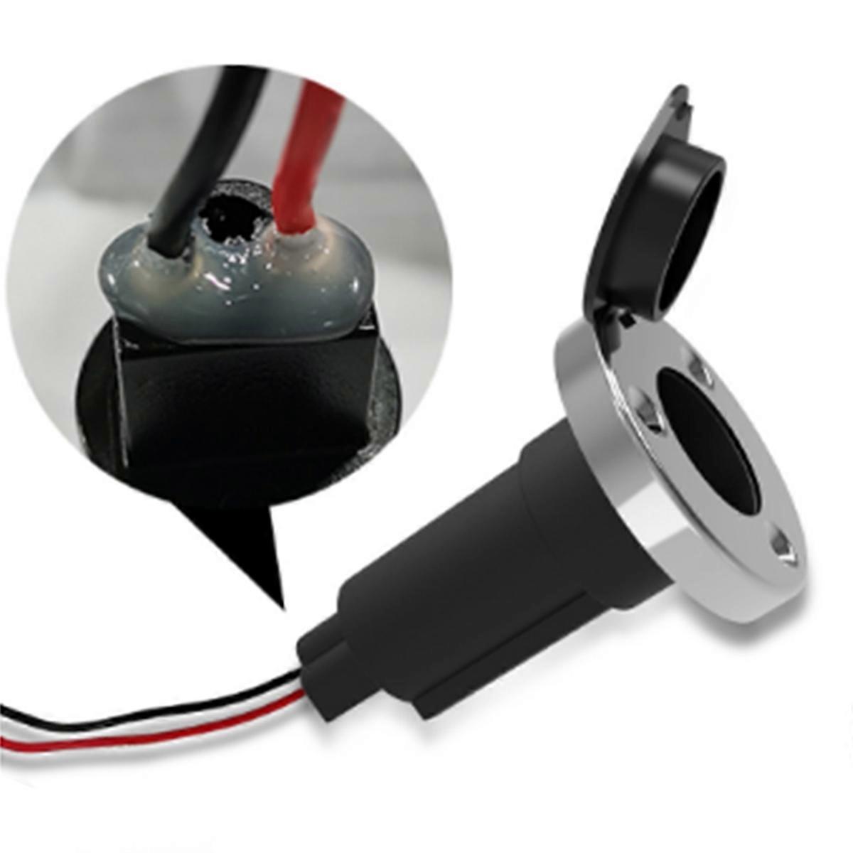 Boat Navigation Light Plug-in Straight Base Plastic Stainless Steel ...