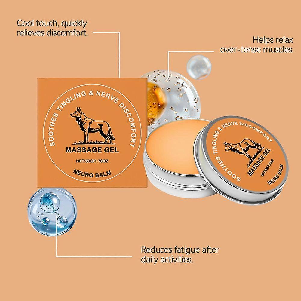 Therawolf Nerve Relief Balm Joint Muscle Soothing Cream for Knee ...