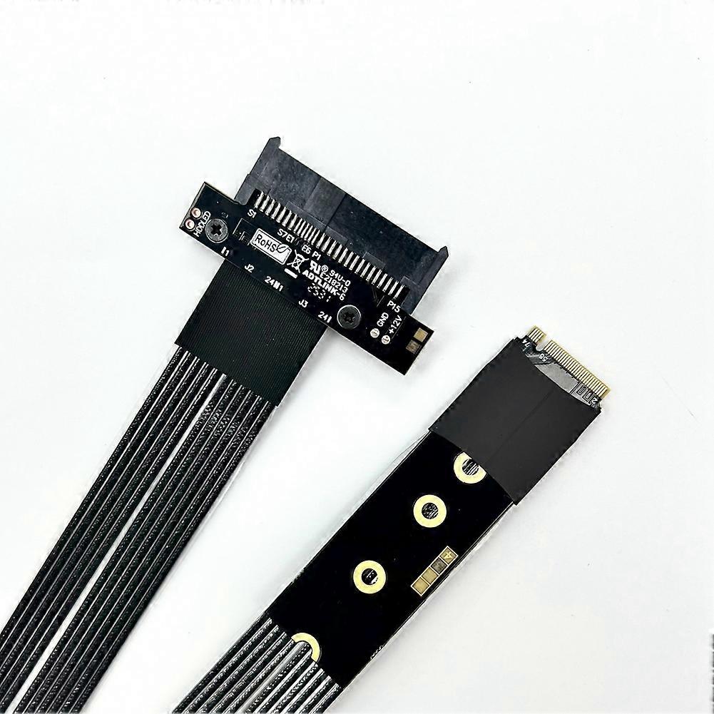 ADT-LINK M.2 NVMe to U.2 SFF-8639 SSD Extension Adapter Cable PCIe5.0 ...